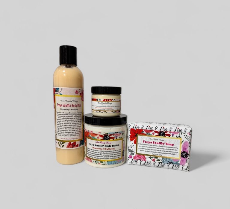 4 Piece Freya Kit with Big Freya butter 500ml – Lise Beauty Range