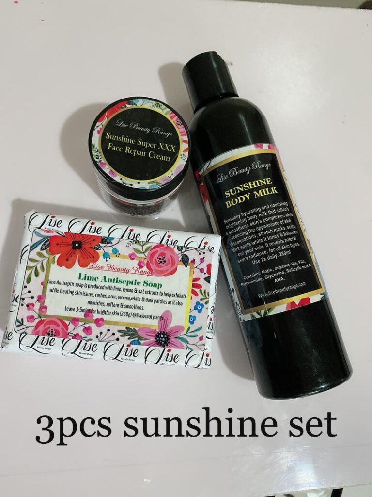 Sunshine Xxx Body Kit 3pcs | Lise Beauty Range